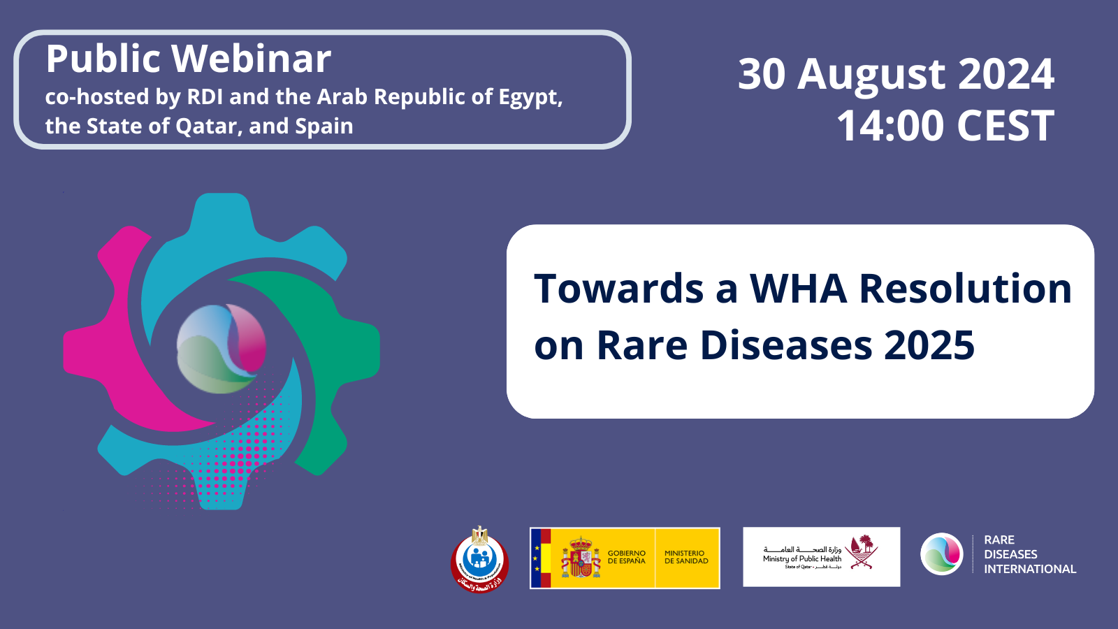Webinar To Advocate For World Health Assembly Resolution On Rare ...