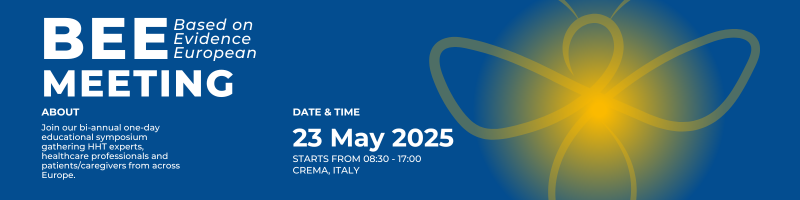 HHT-WG Spring Meeting & Based On Evidence European (BEE) Meeting - 22 ...